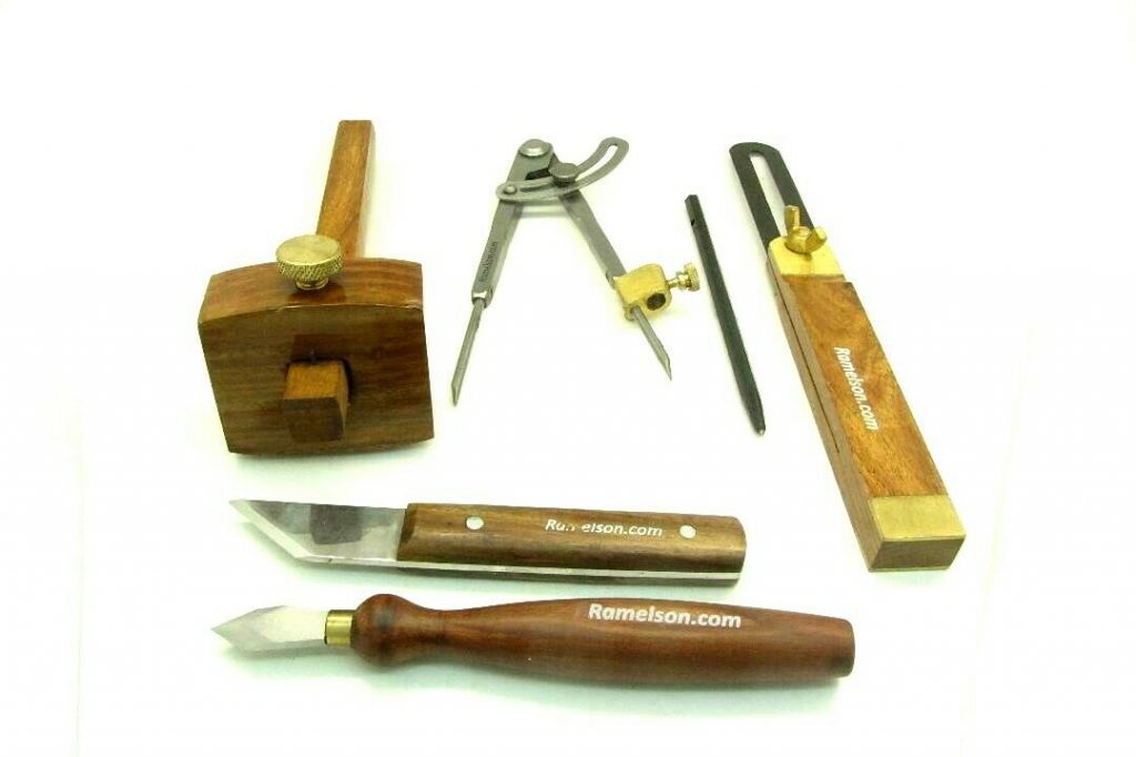 Wood Turning Tools: Six-Piece Professional Wood Marking Set